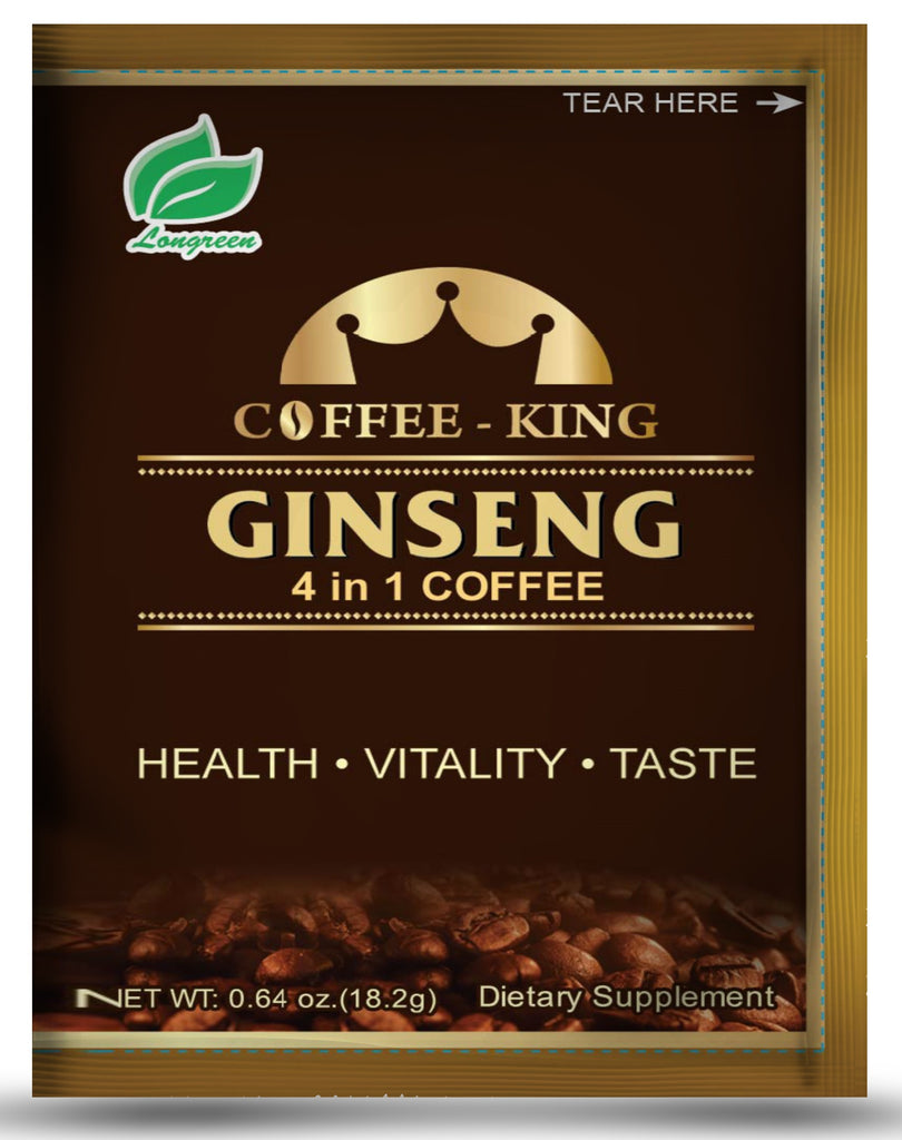Black Ganoderma Coffee 1 Box (2.18g/30 Sachets) - PureGano